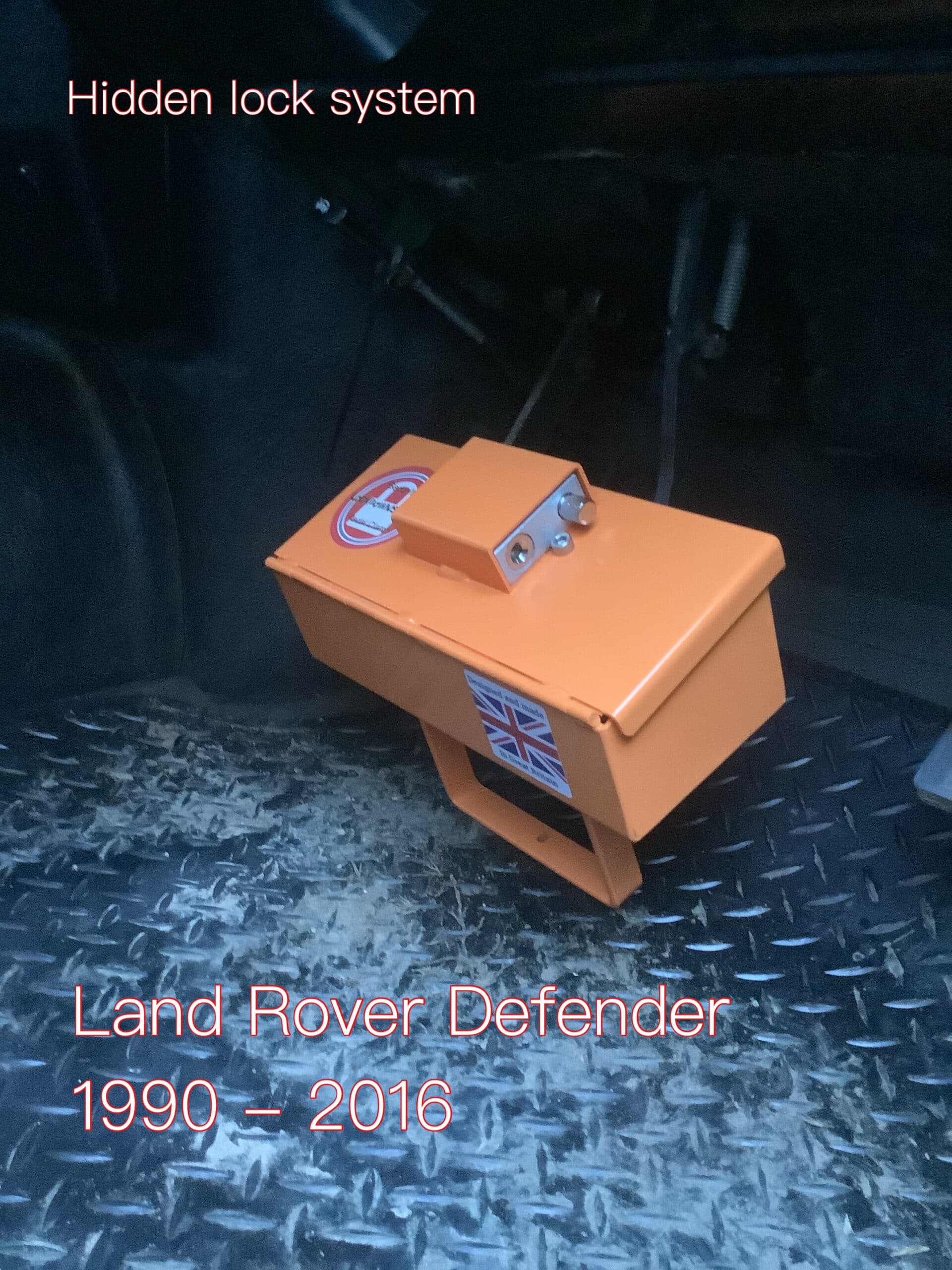 Land Rover Defender Pedal Lock Manual Gearbox HLS - Lockdown Campervan ...